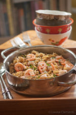 Pasta with Shrimp and Basil | Living Lou
