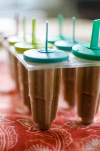 Maple Mocha Fudge Pops | Living Lou