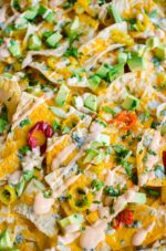 Spicy Buffalo Nachos | Living Lou