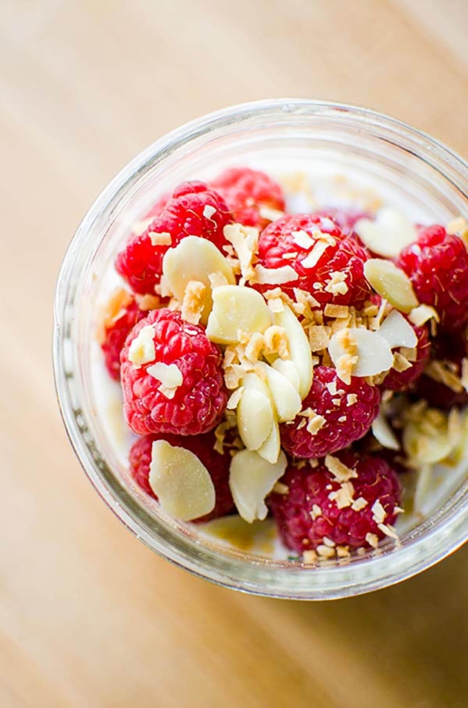 Raspberry Overnight Oats | Living Lou