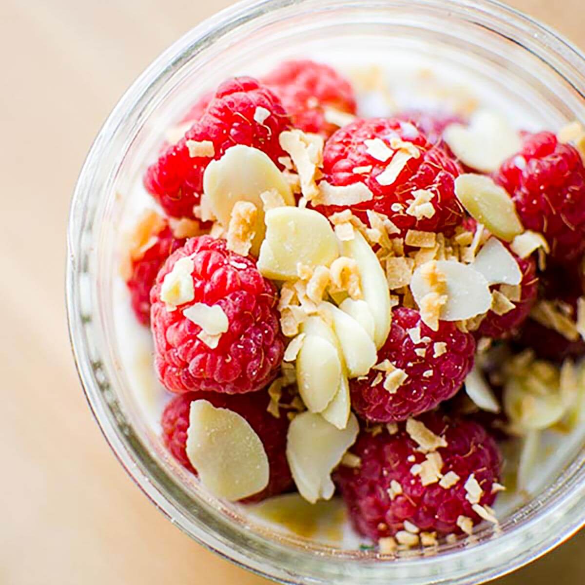 Raspberry Overnight Oats | Living Lou