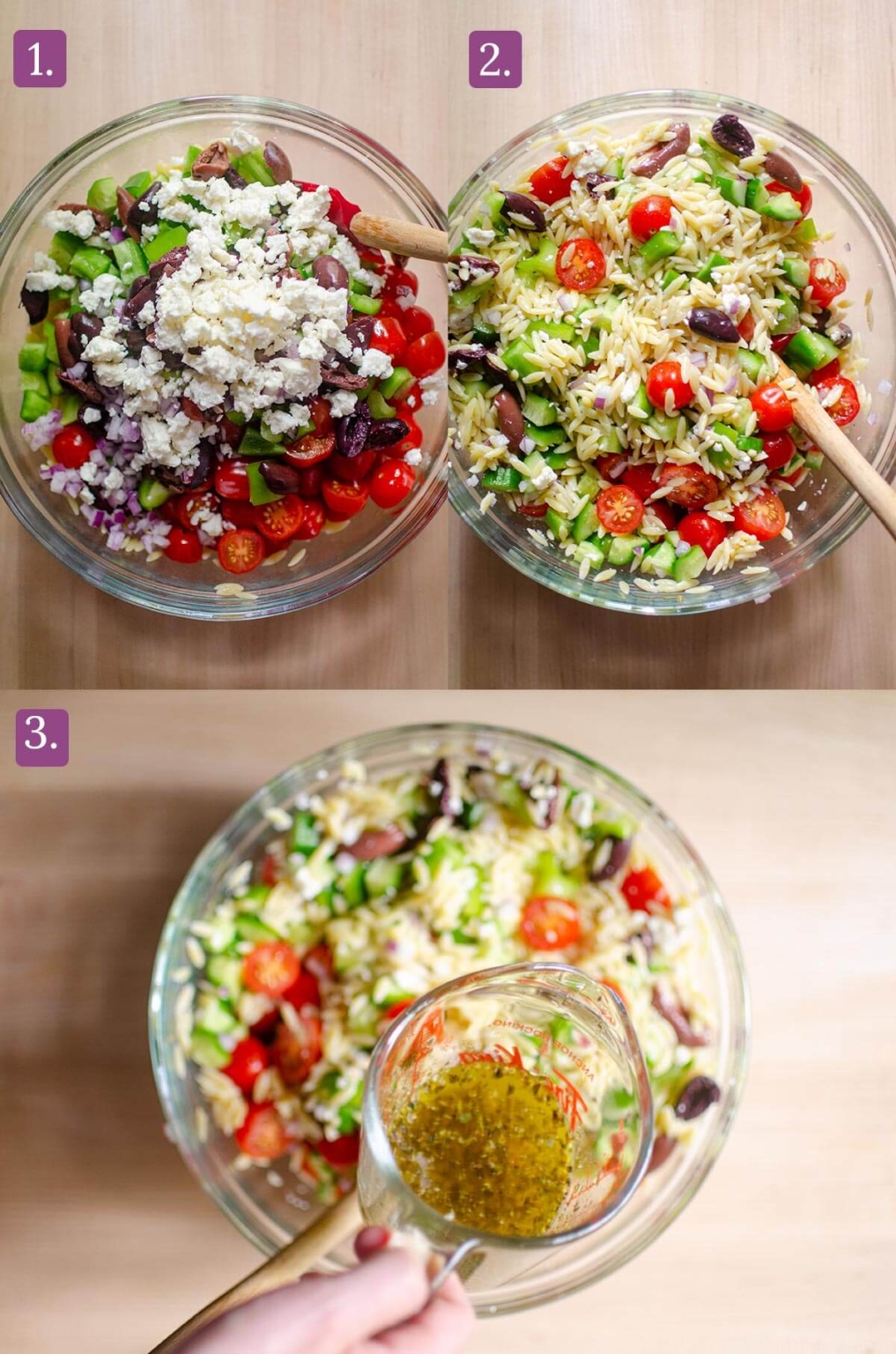 Greek Orzo Salad | Living Lou