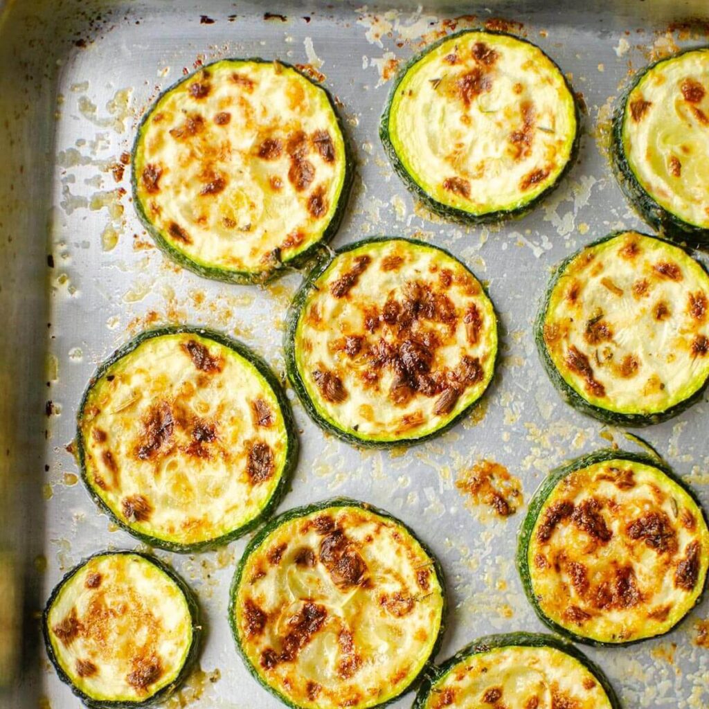 Baked Zucchini Slices | Living Lou
