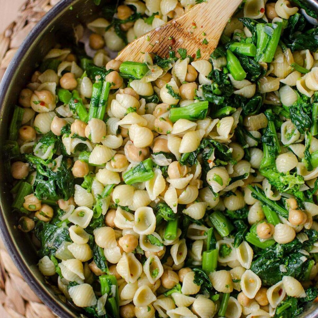 Rapini Pasta | Living Lou