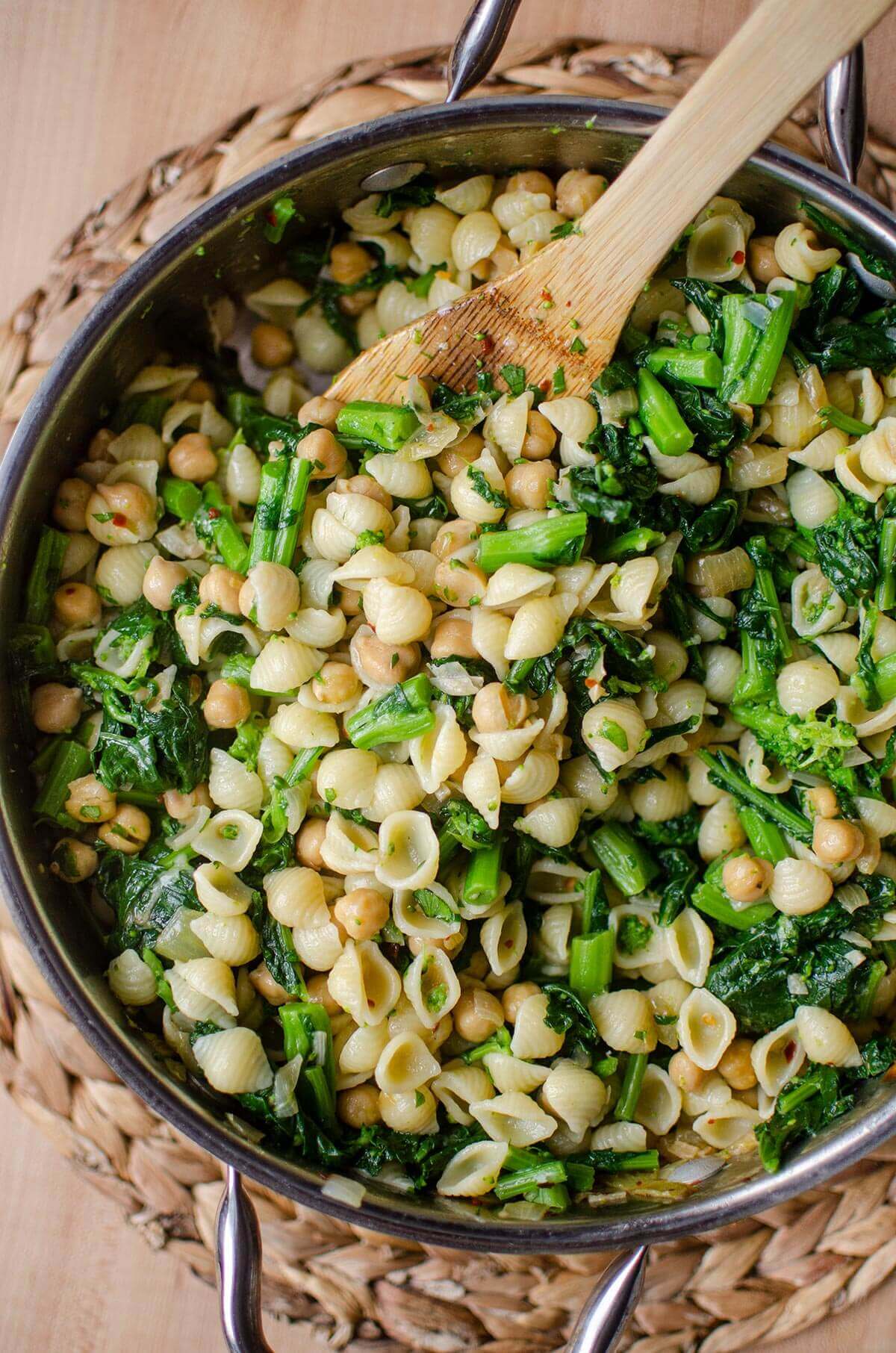 Rapini Pasta | Living Lou