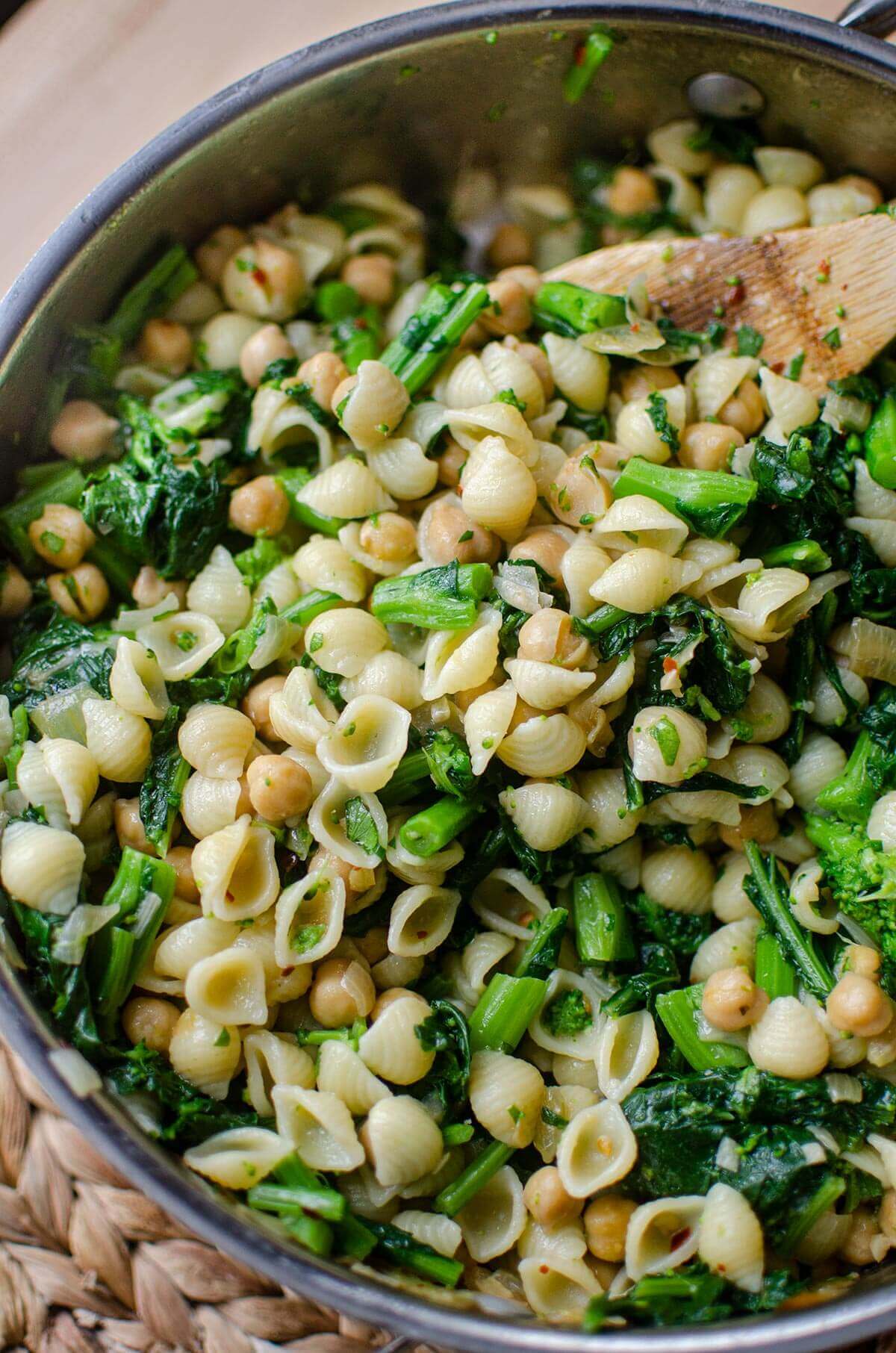 Rapini Pasta | Living Lou