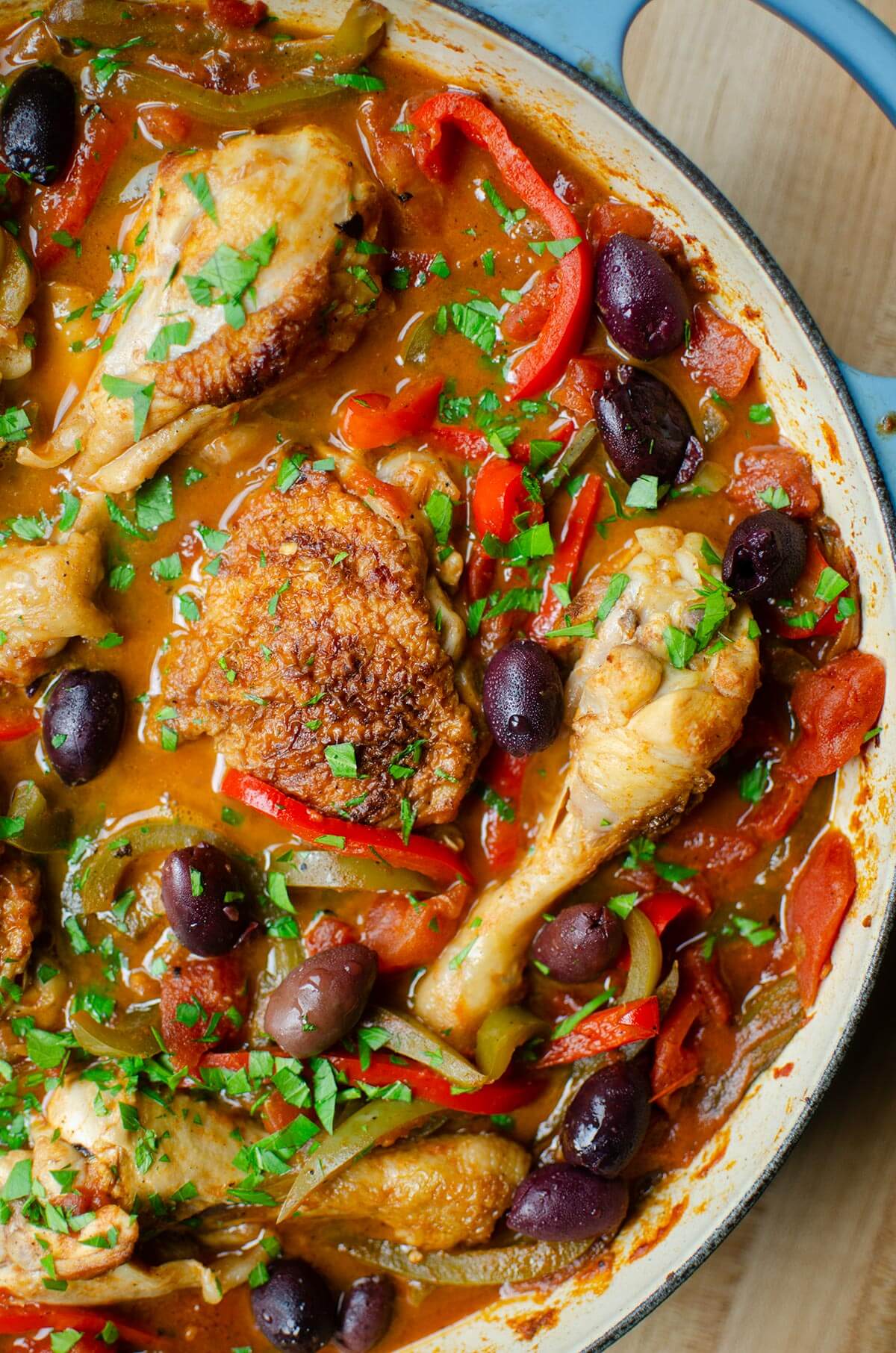 Basque Chicken | Living Lou